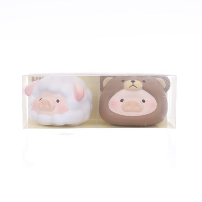 TOYZEROPLUS LuLu The Piggy Bear & Sheep Stress Ball – LOG-ON