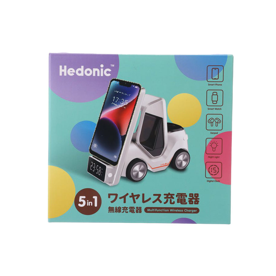 HEDONIC 5 in1 Forklift Wireless Charger White – LOG-ON